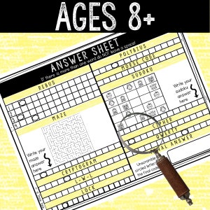 Escape Room for Kids - DIY Printable Game – Princess Scroll Escape Room ...