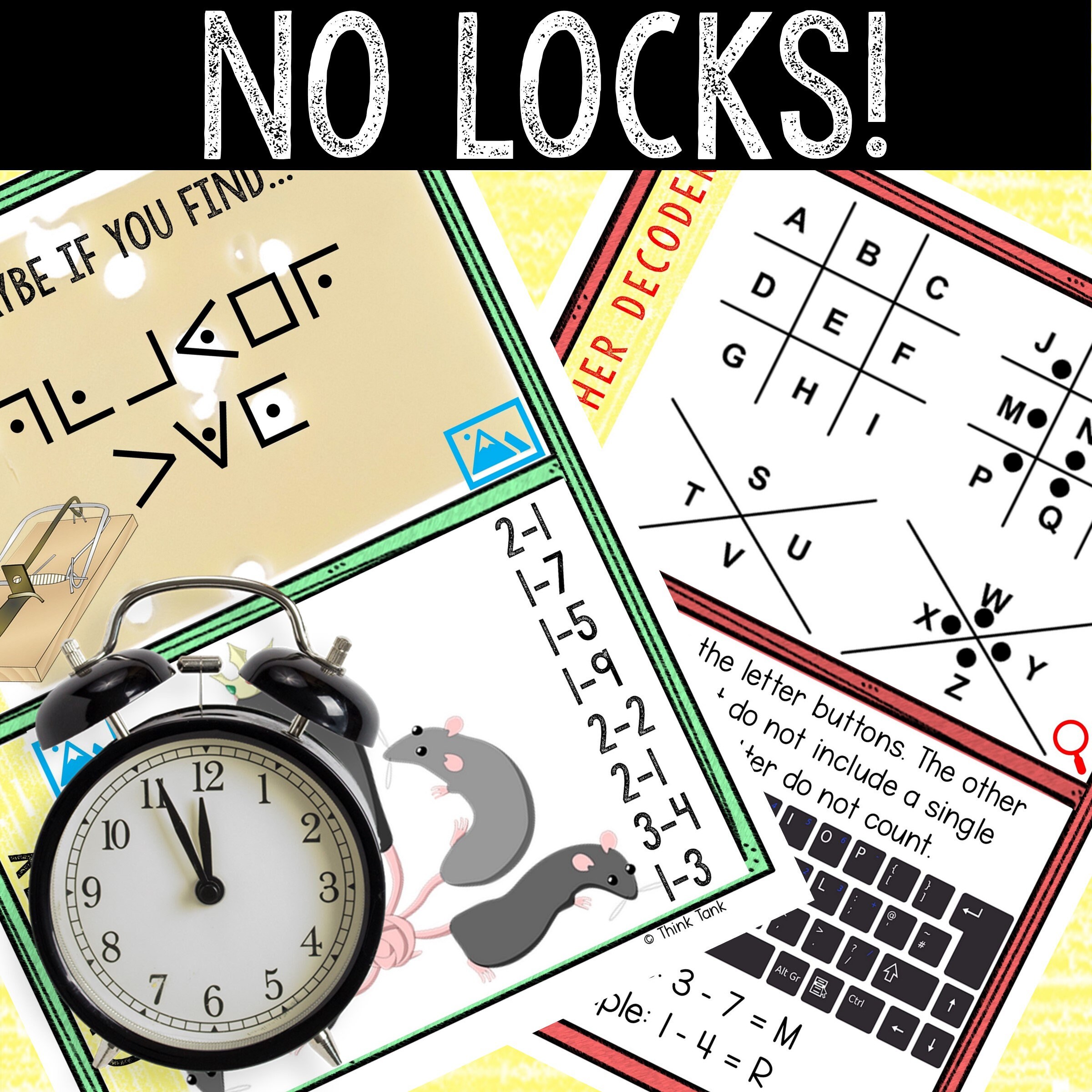 Escape Room for Kids DIY Printable Game Video Game Vermin - Etsy