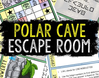 Christmas Escape Room for Kids Printable Party Game | Etsy