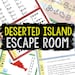 Escape Room for Kids - DIY Printable Game – Deserted Island Escape Room ...