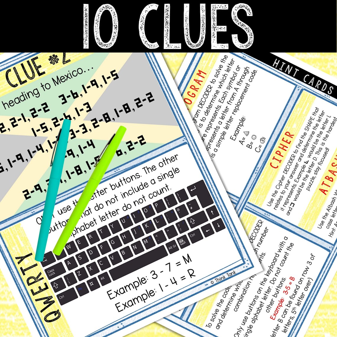 Logic Puzzle Scavenger Hunt Game for Kids Party Game - Etsy