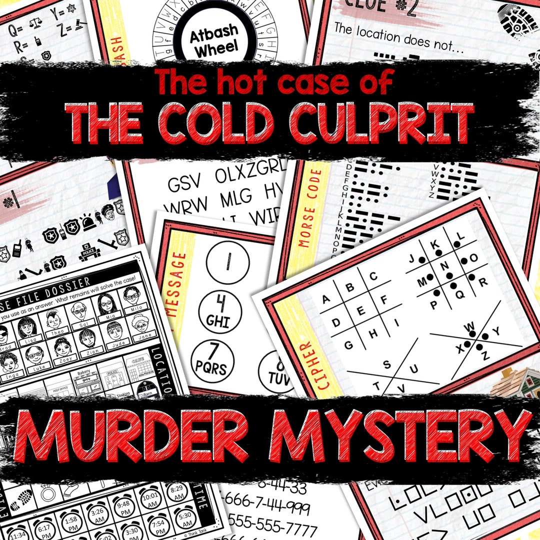 Murder Mystery Game for Kids – Spy Party – Hot and Cold - Secret Agent ...