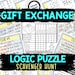 Logic Puzzle Scavenger Hunt Game for Kids Party Game Summer Vacation ...