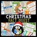 Christmas Fact Quest Escape Room for Kids, Printable Party Game, Family ...