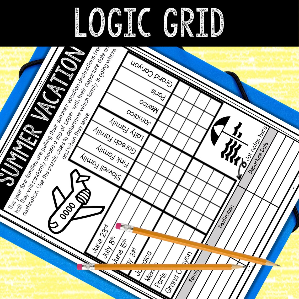 Logic Puzzle Scavenger Hunt Game for Kids Party Game - Etsy