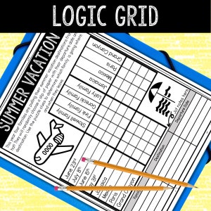 Logic Puzzle Scavenger Hunt Game for Kids - Party Game - Summer ...