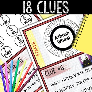 Halloween Haunted Mansion Murder Mystery Game for Kids – Spy Party ...