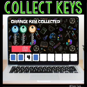 Back to School Virtual Escape Room for Kids, Digital Escape Room Game ...