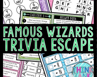 Hanukkah Trivia Game Escape Room for Kids Printable Party Game Birthday ...