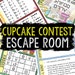 Escape Room for Kids DIY Printable Game Cupcake Contest - Etsy