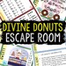 Escape Room for Kids DIY Printable Game Divine Donuts - Etsy