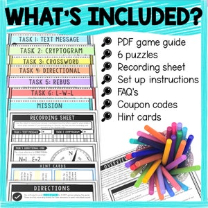 Family Reunion Escape Room Code for Kids - Printable Party Game – Party ...