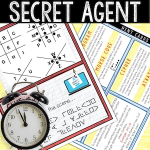Murder Mystery Game for Kids – Spy Party – Cyber Hack – Secret Agent ...