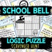 Logic Puzzle Scavenger Hunt Game for Kids Party Game School Bell ...