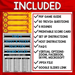 Virtual Trivia Game, Halloween, Digital Quiz Game, Powerpoint, Family ...