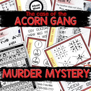 Murder Mystery Game for Kids – Spy Party – Acorn Gang – Secret Agent ...