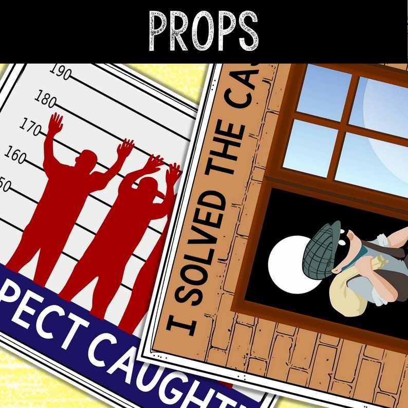 Halloween Haunted Mansion Murder Mystery Game for Kids – Spy Party ...