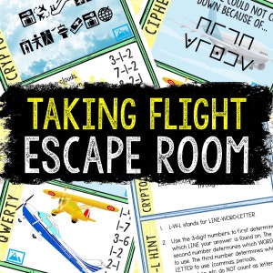 Escape Room for Kids - Printable Party Game – Taking Flight Escape Room ...