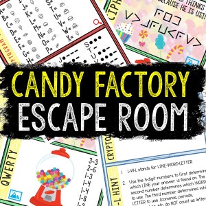 Escape Room for Kids - DIY Printable Game – Candy Factory Escape Room ...