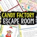 Escape Room for Kids DIY Printable Game Candy Factory | Etsy