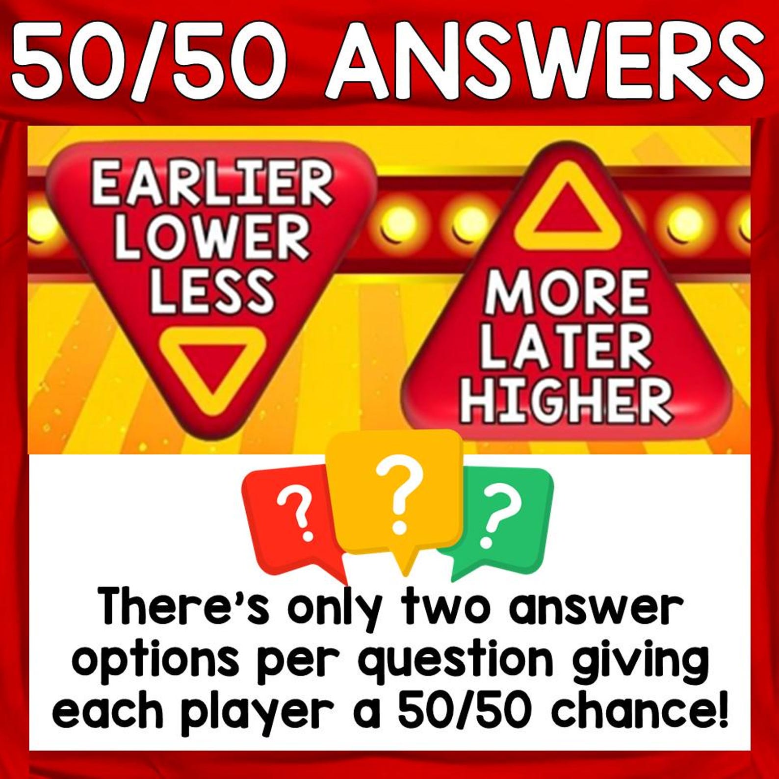 Virtual Trivia Game, US Presidents, Digital Quiz Game, Powerpoint ...