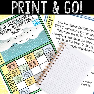 Escape Room for Kids - Printable Party Game – Black Hole Escape Room ...