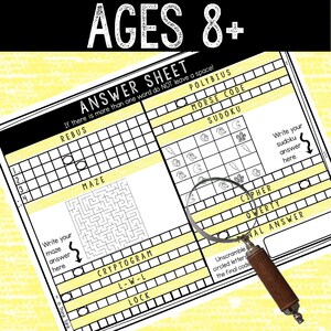 Escape Room for Kids - Printable Party Game – Escape the School Kit ...