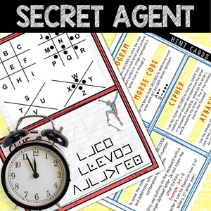 Murder Mystery Game for Kids – Spy Party – Stolen Blueprint – Secret ...