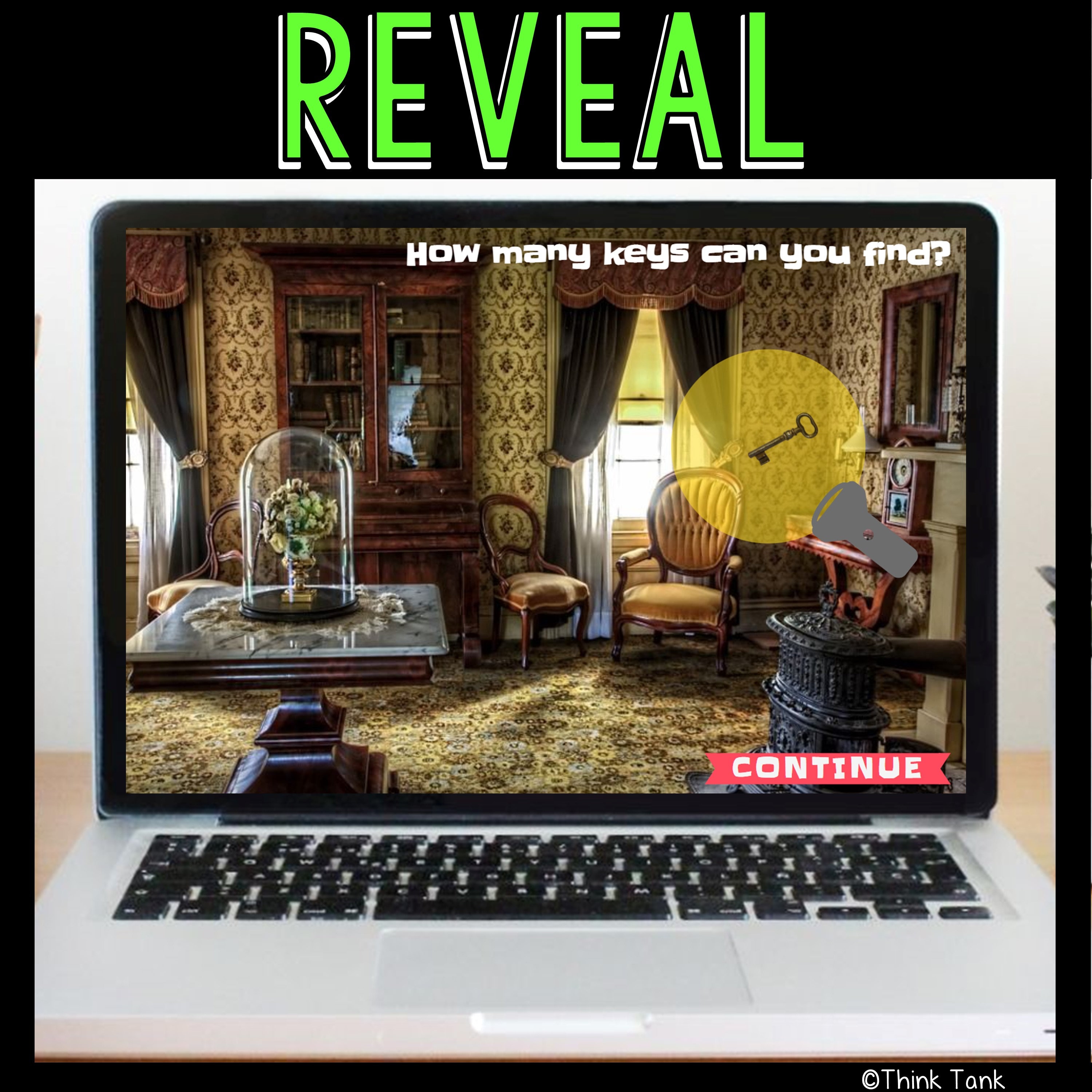 Halloween Virtual Escape Room for Kids, Mystery Mansion, Digital Escape ...