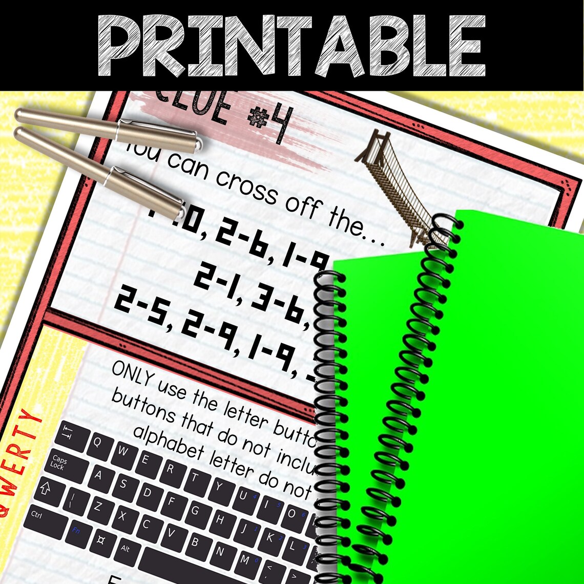 Murder Mystery Game for Kids Spy Party Middle School | Etsy