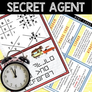 Murder Mystery Game for Kids – Spy Party – Camp Chaos – Secret Agent ...