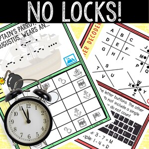 Escape Room for Kids - Printable Party Game – Pirate Ship Escape Room ...