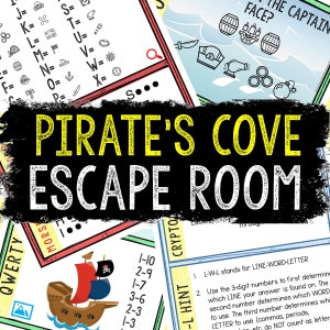 Escape Room for Kids - DIY Printable Game – Pirates Cove Escape Room ...