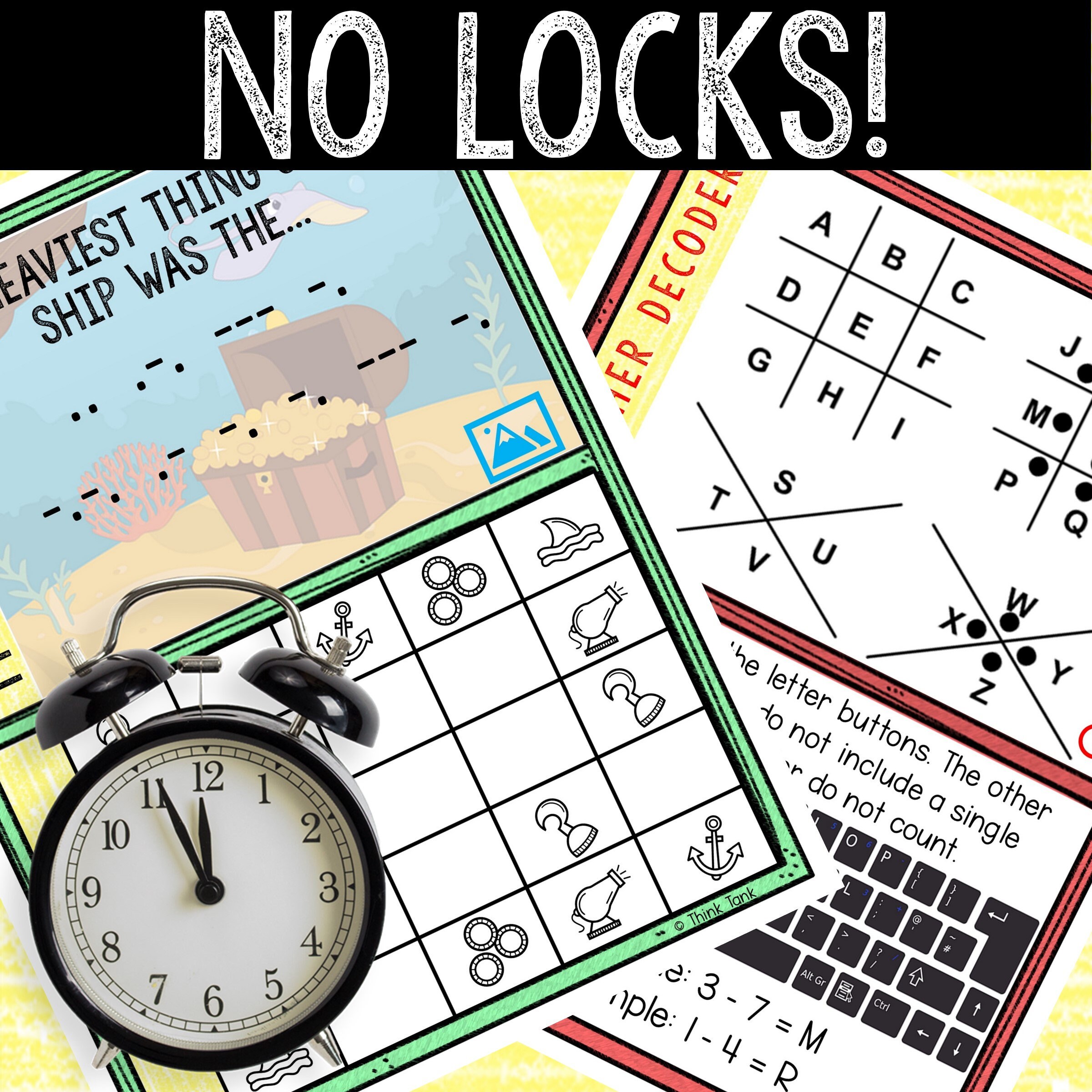 Escape Room for Kids DIY Printable Game Pirates Cove | Etsy