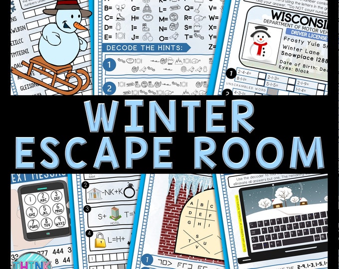 Halloween Escape Room for Kids, Printable Party Game, Witches Brew ...