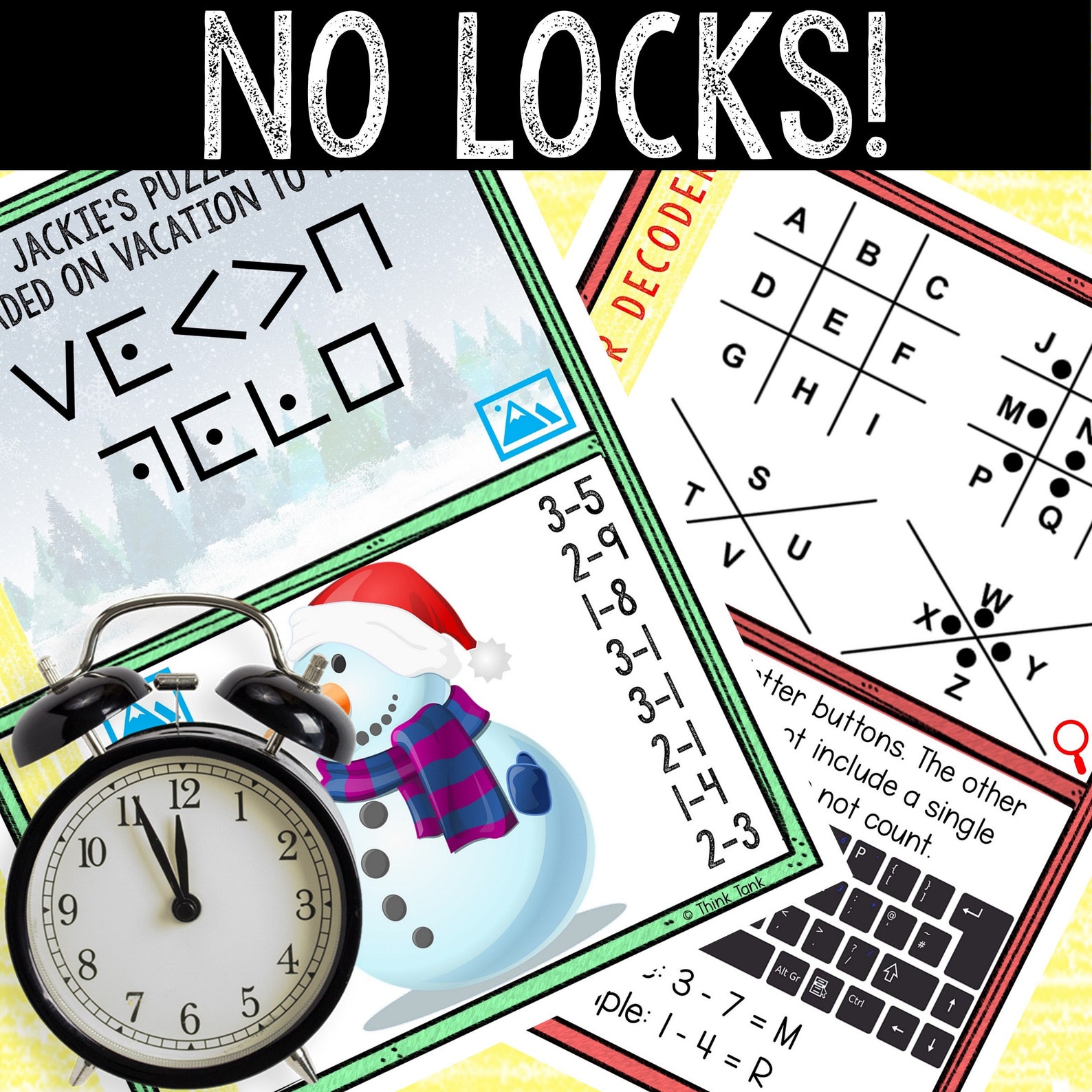 Winter Escape Room for Kids - Printable Party Game – Jackie Frost ...