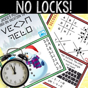 Winter Escape Room for Kids - Printable Party Game – Jackie Frost ...