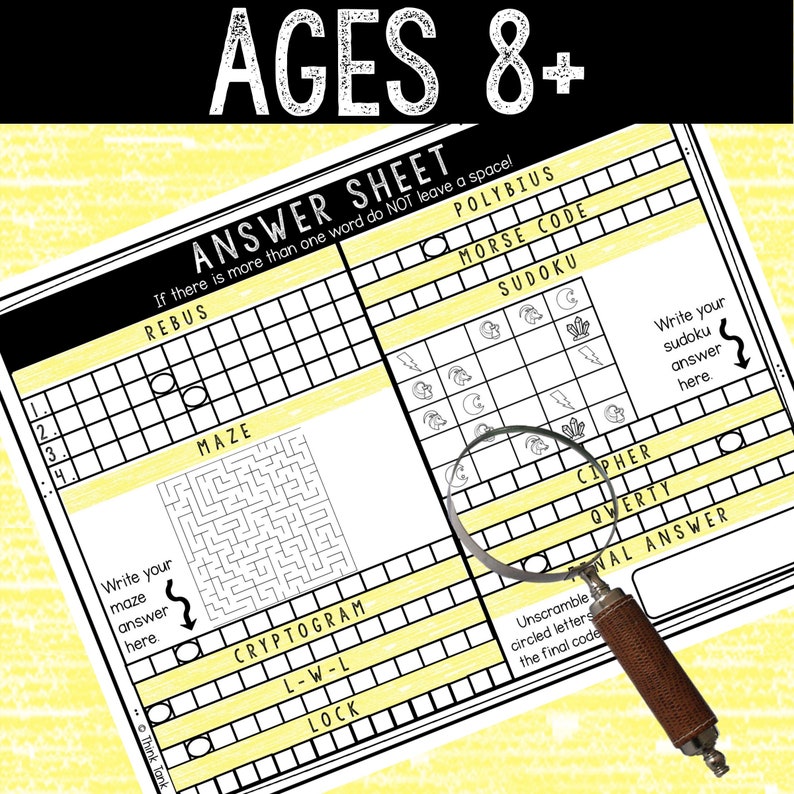 Escape Room for Kids - DIY Printable Game – Stone Age Escape Room Kit ...