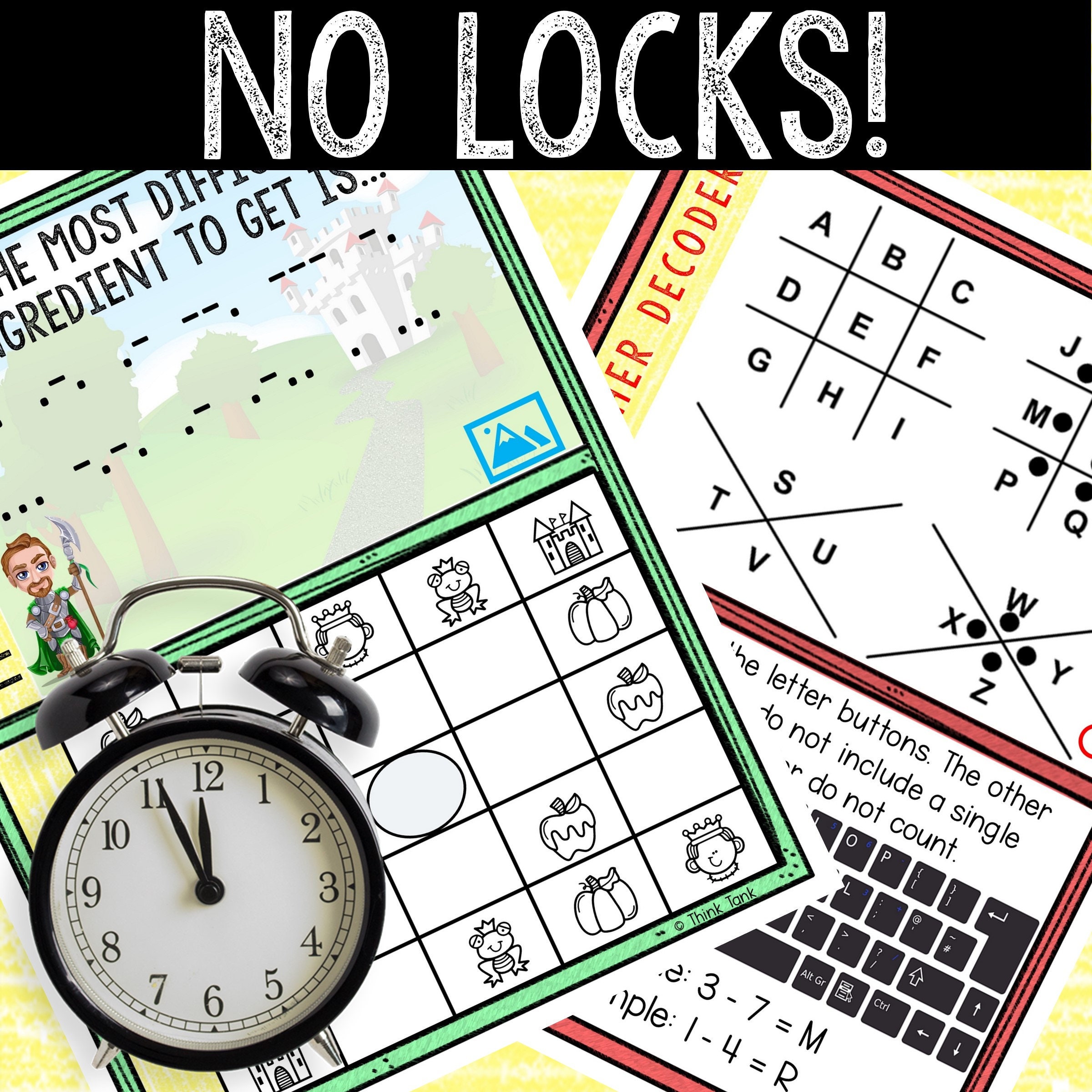 Escape Room for Kids - DIY Printable Game – Wizard School Escape Room ...