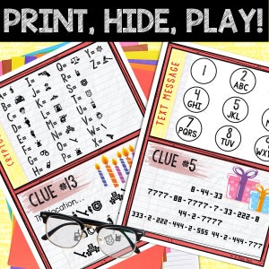 Murder Mystery Game for Kids – Spy Party – Birthday Bandit – Secret ...