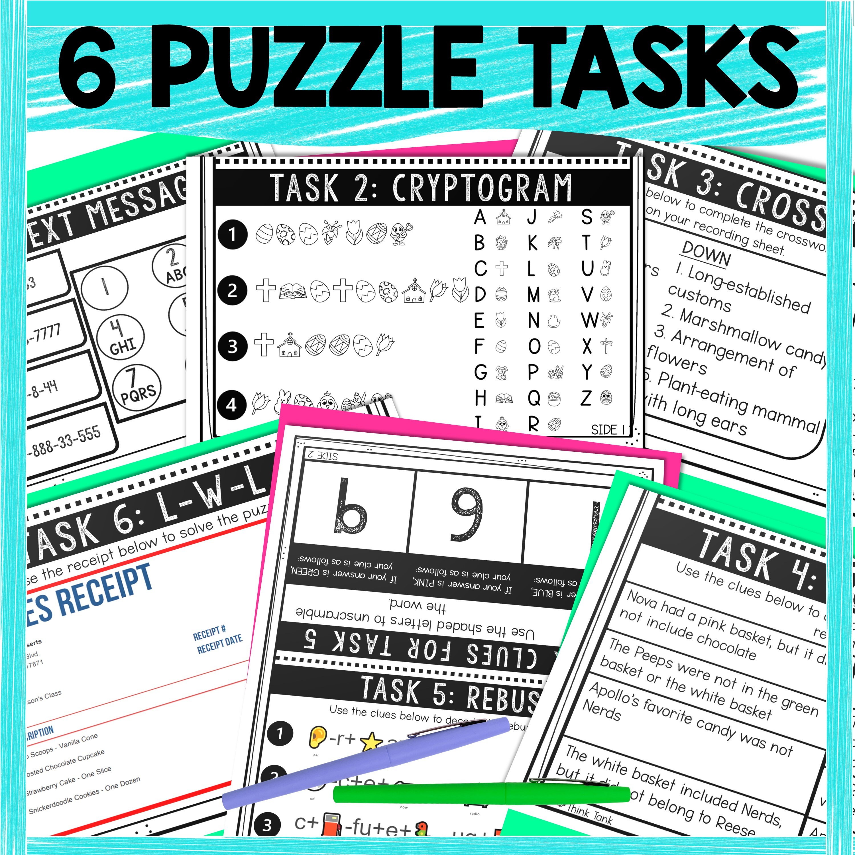 Easter Escape Room Code for Kids Printable Party Game - Etsy UK