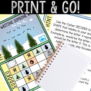 Christmas Escape Room for Kids - Printable Party Game – North Pole Mix ...