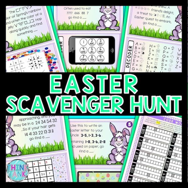 Easter Scavenger Hunt for Kids - Etsy