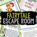 Escape Room for Kids - Printable Party Game – Princess Fairytale Escape ...