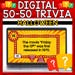 Virtual Trivia Game, Halloween, Digital Quiz Game, Powerpoint, Family ...