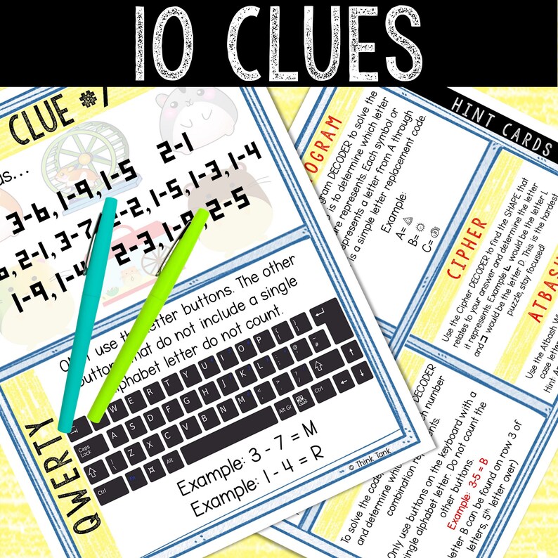 Logic Puzzle Scavenger Hunt Game for Kids Party Game Pet - Etsy