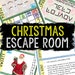 Christmas Escape Room for Kids Printable Party Game | Etsy