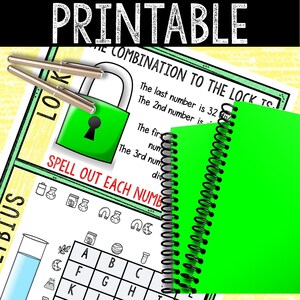 Escape Room for Kids - DIY Printable Game – Evil Scientist Escape Room ...