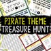 Pirate Theme Treasure Hunt for Kids - Printable Puzzle Game - Indoor ...