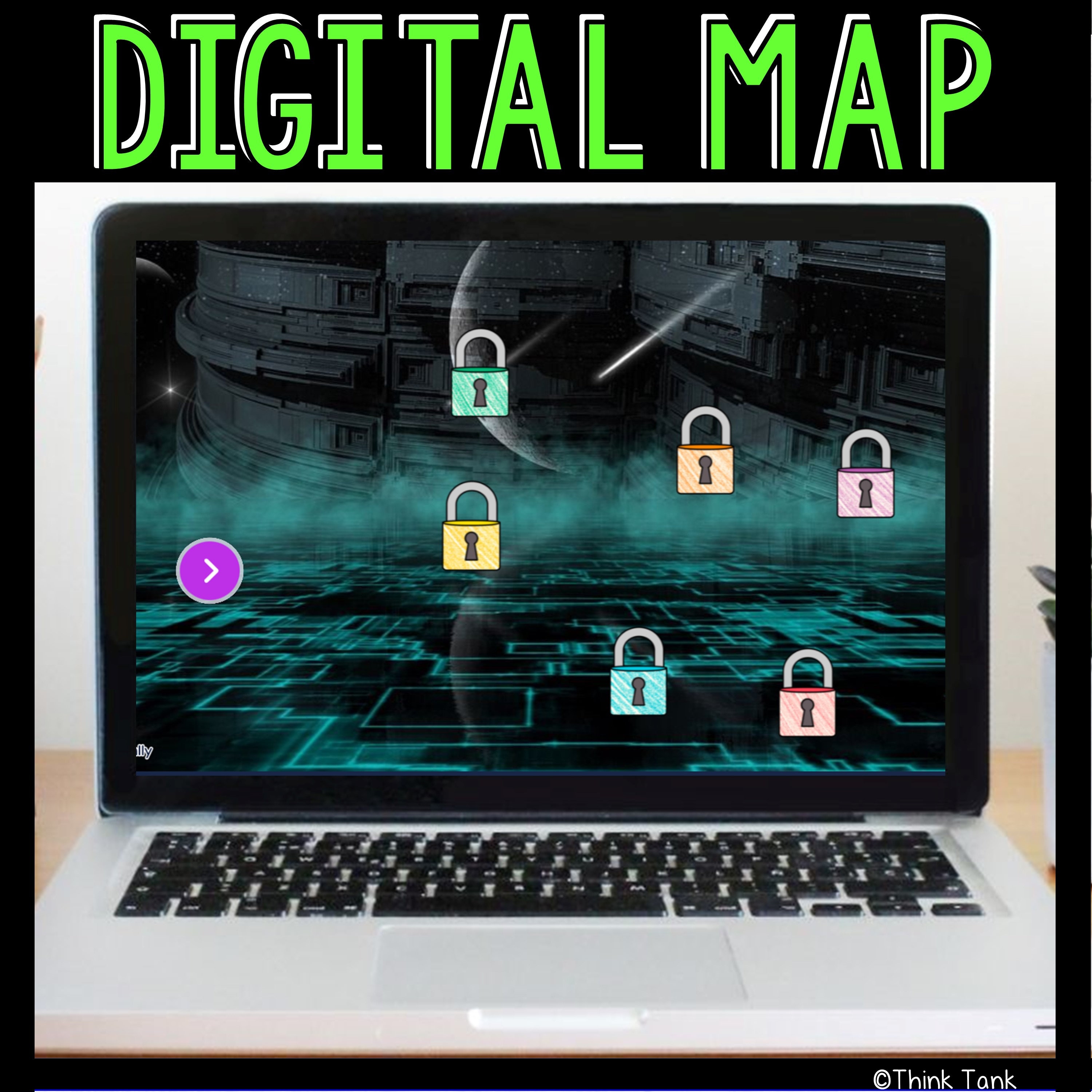 Virtual Escape Room for Kids, Alien Encounter, Digital Escape Room Game ...